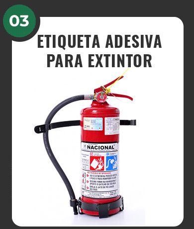 Rótulos para extintores – Etiquetas Santa Barbara